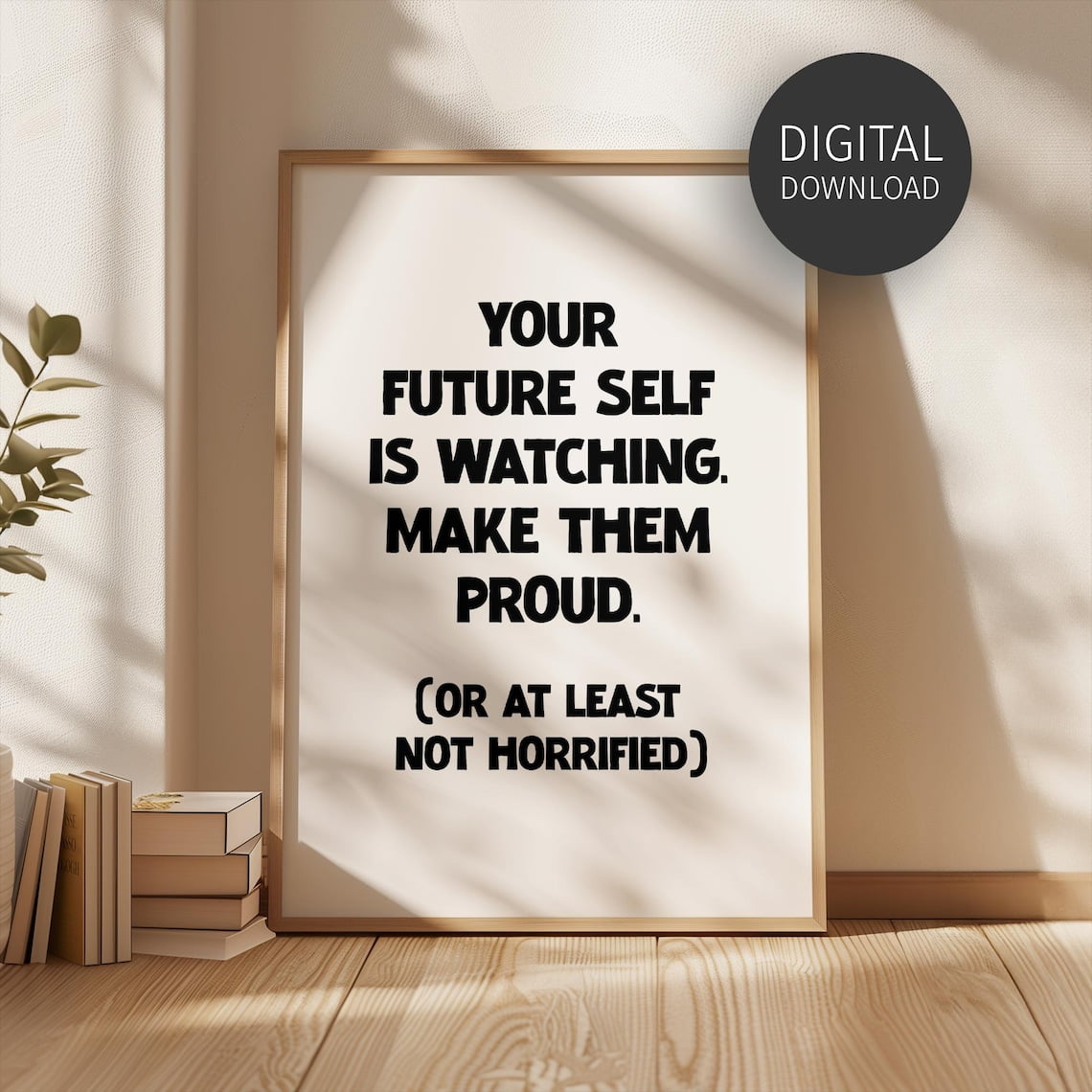 Hilarious Classroom Poster, Wall Art For Motivational High School Decor ...