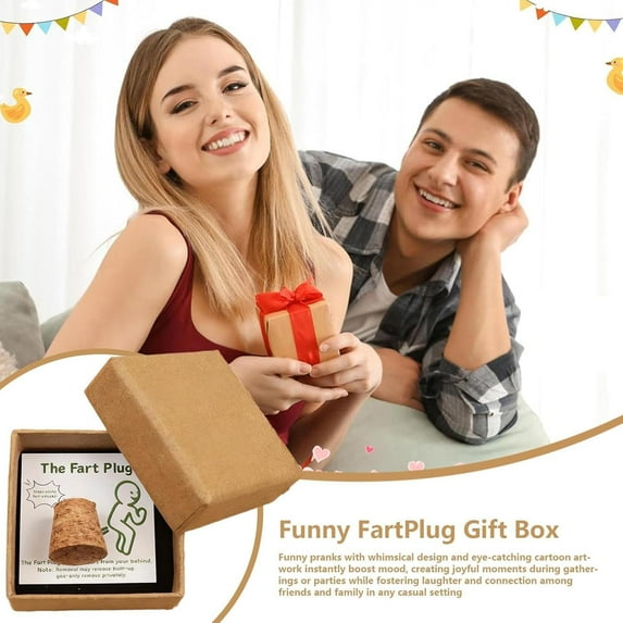 Hilarious Fart Plug Joke Card Set - Novelty Gag Toys with Humorous ...