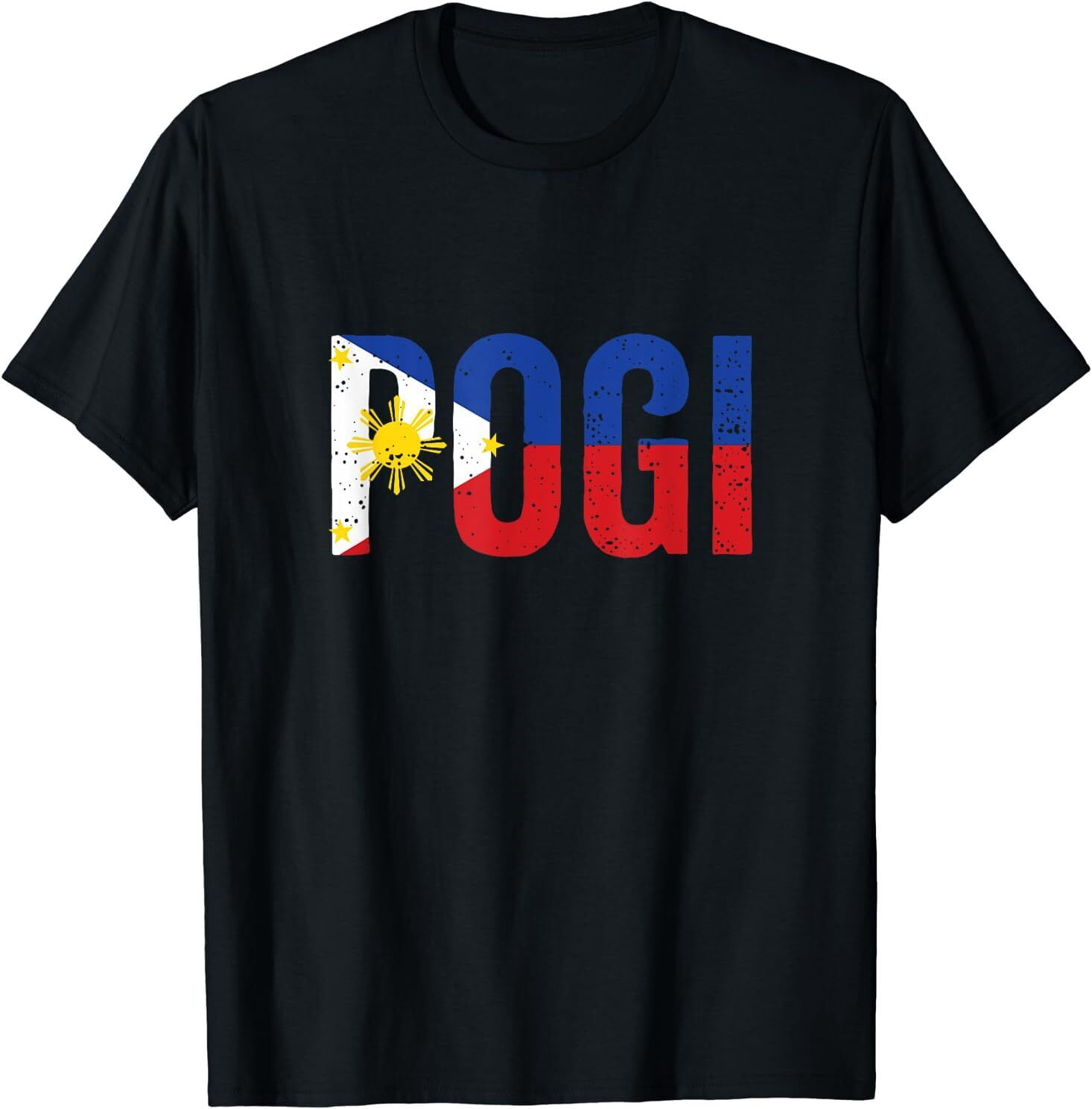 Hilarious Pogi Statement in Philippine Flag Design Idea T-Shirt Size S ...
