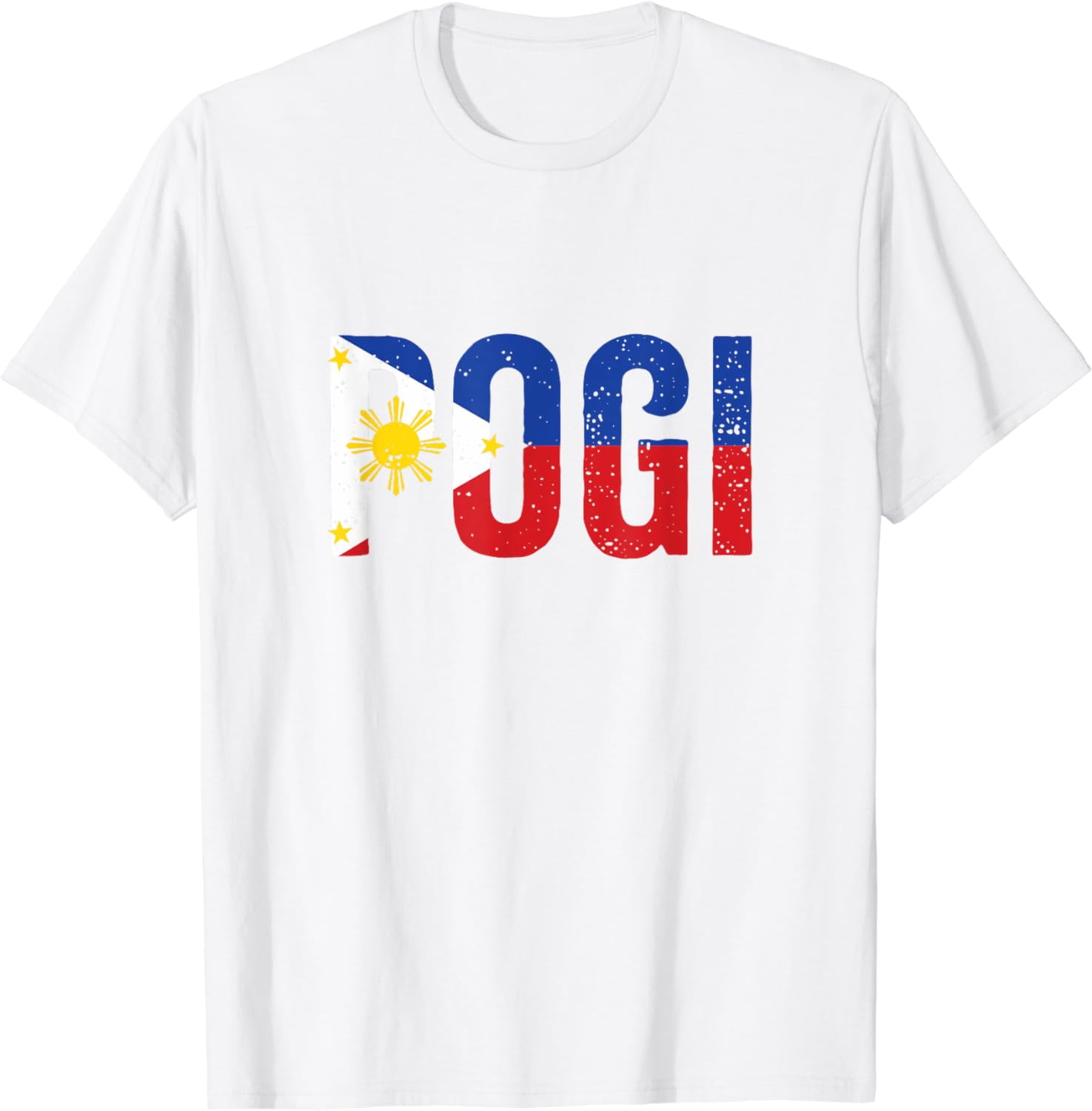 Hilarious Pogi Statement in Philippine Flag Design Idea T-Shirt ...