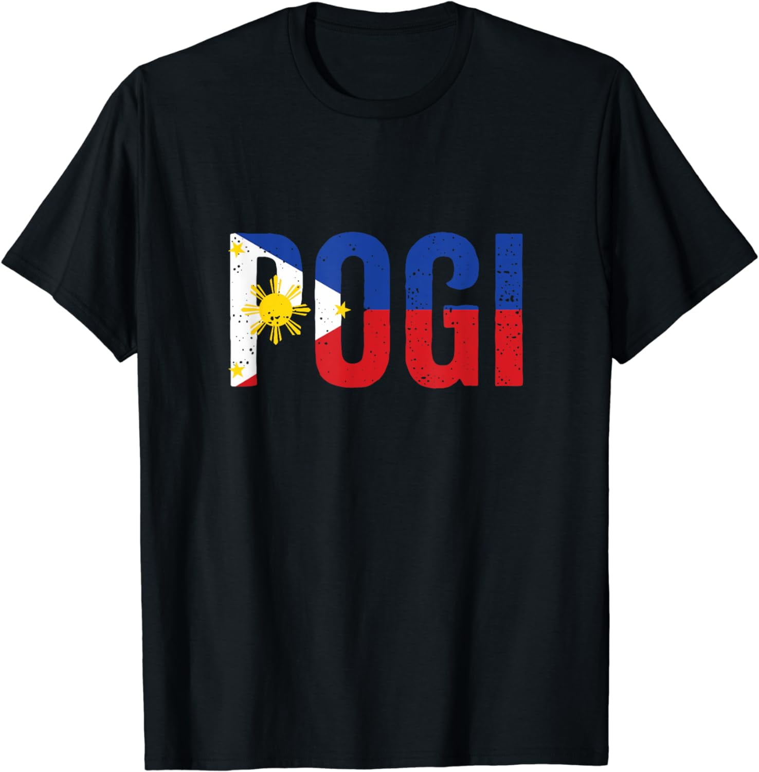 Hilarious Pogi Statement in Philippine Flag Design Idea T-Shirt ...