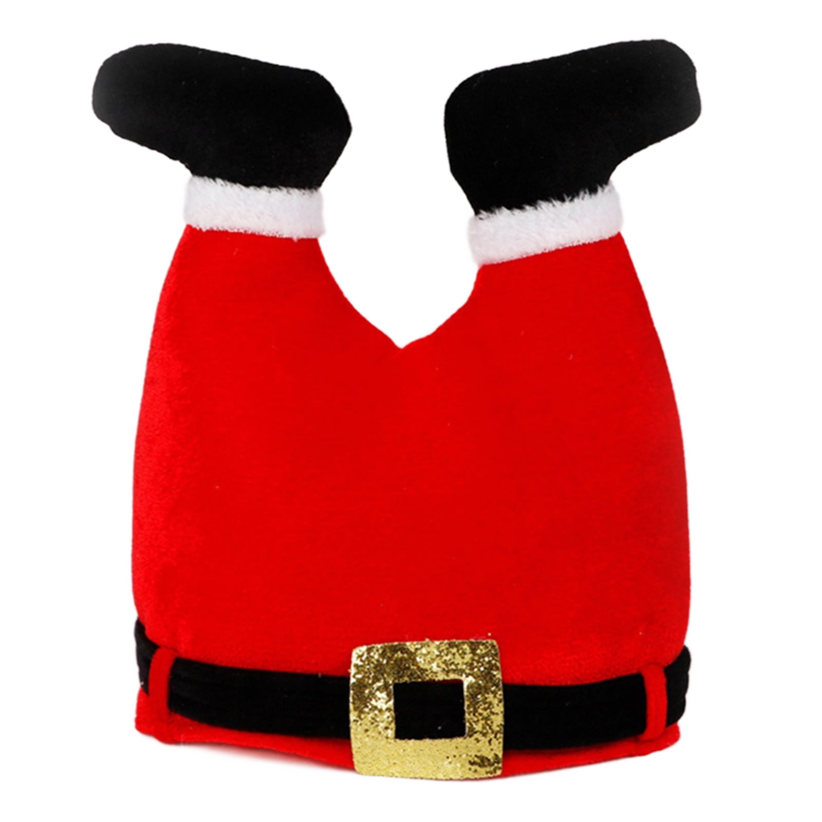 Hilarious Santa Pants Hats Christmas Hat with RedPant Design Stand Outs ...