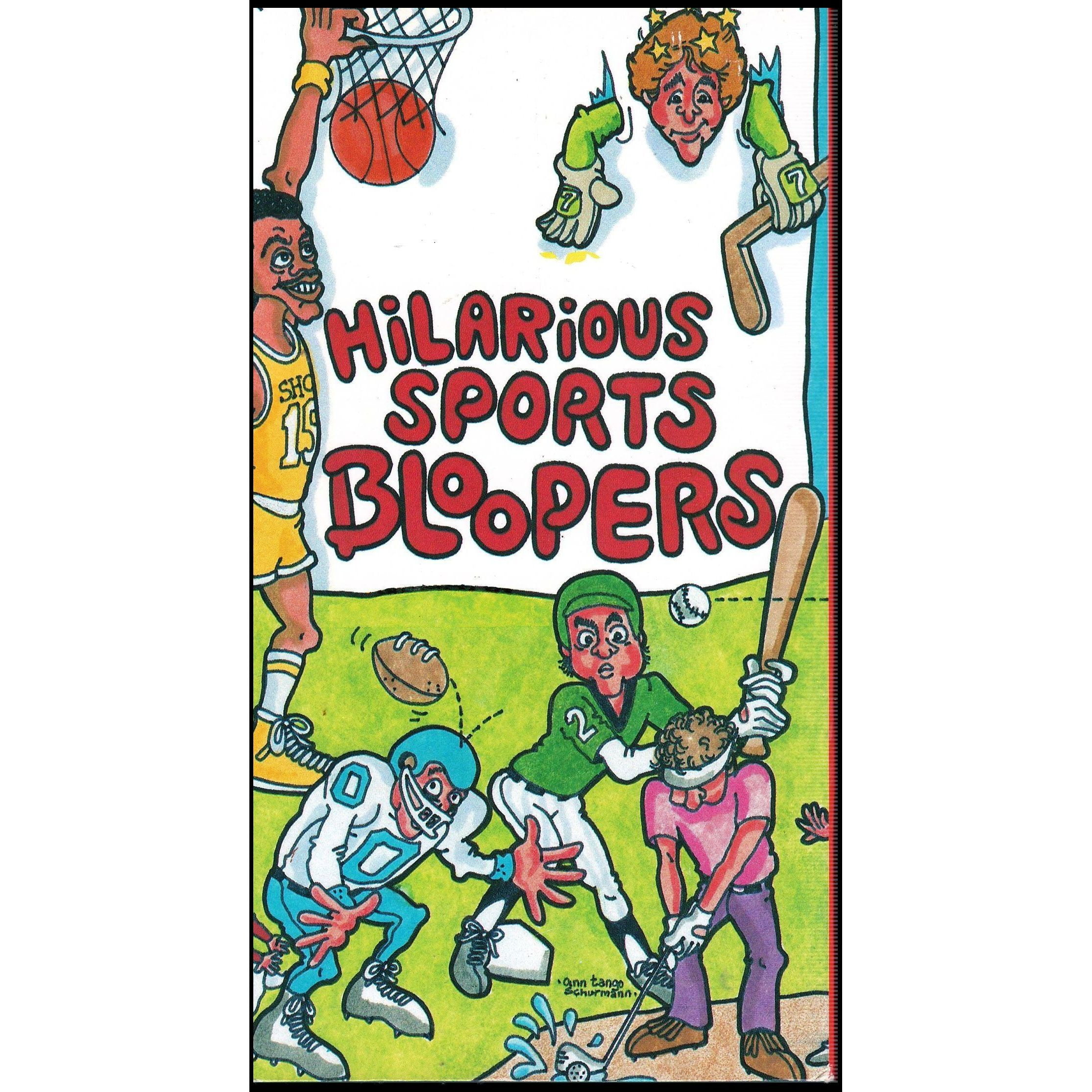 Hilarious Sports Bloopers (VHS Tape) - Walmart.com