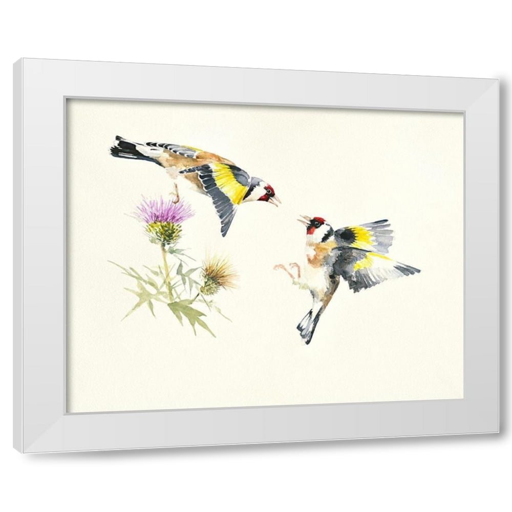 Hilary Mayes 4x14 White Modern Wood Framed Wall Art Titled ...
