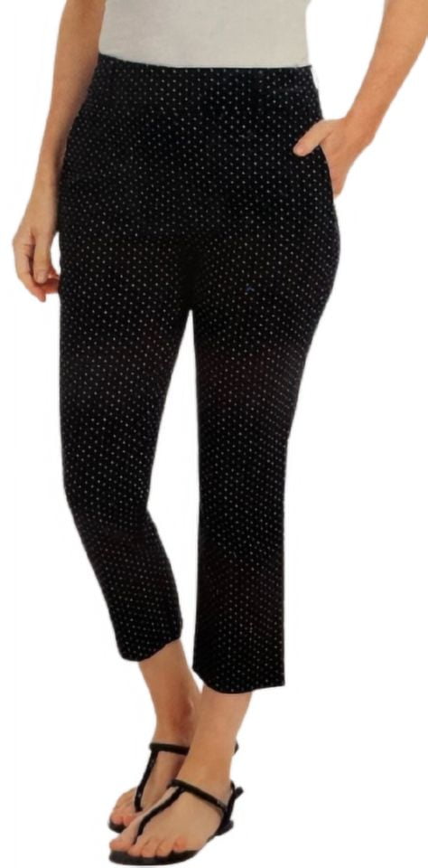 Hilary Radley Slim Leg Off White Capris (Women's M) - Walmart.com