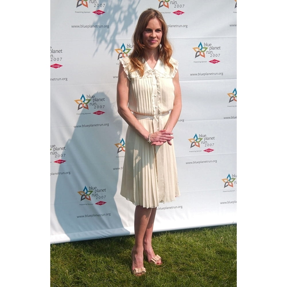 Hilary Swank At The Press Conference For The 2007 Blue Planet Run ...