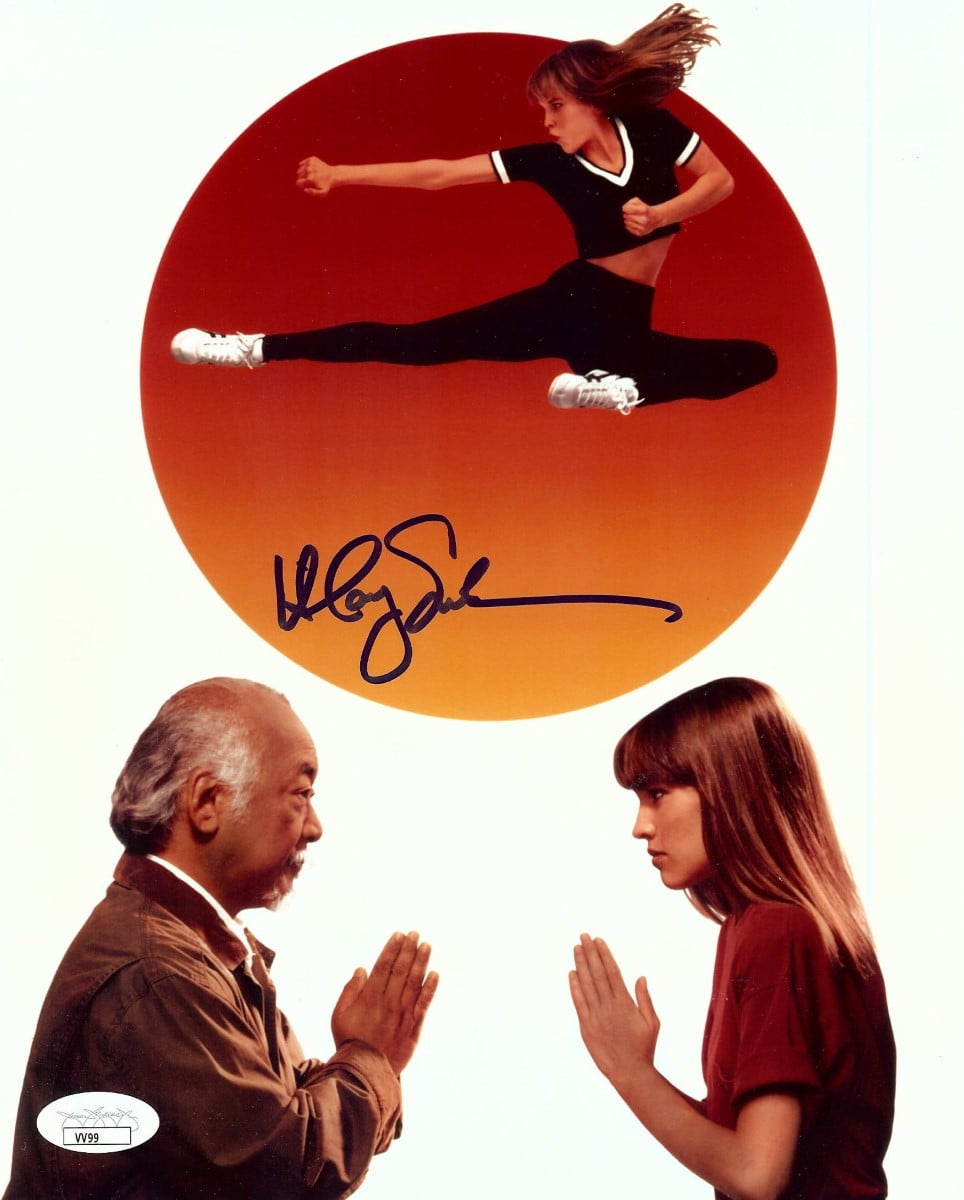 Hilary Swank Signed Autographed 8X10 Photo The Next Karate Kid Collage ...