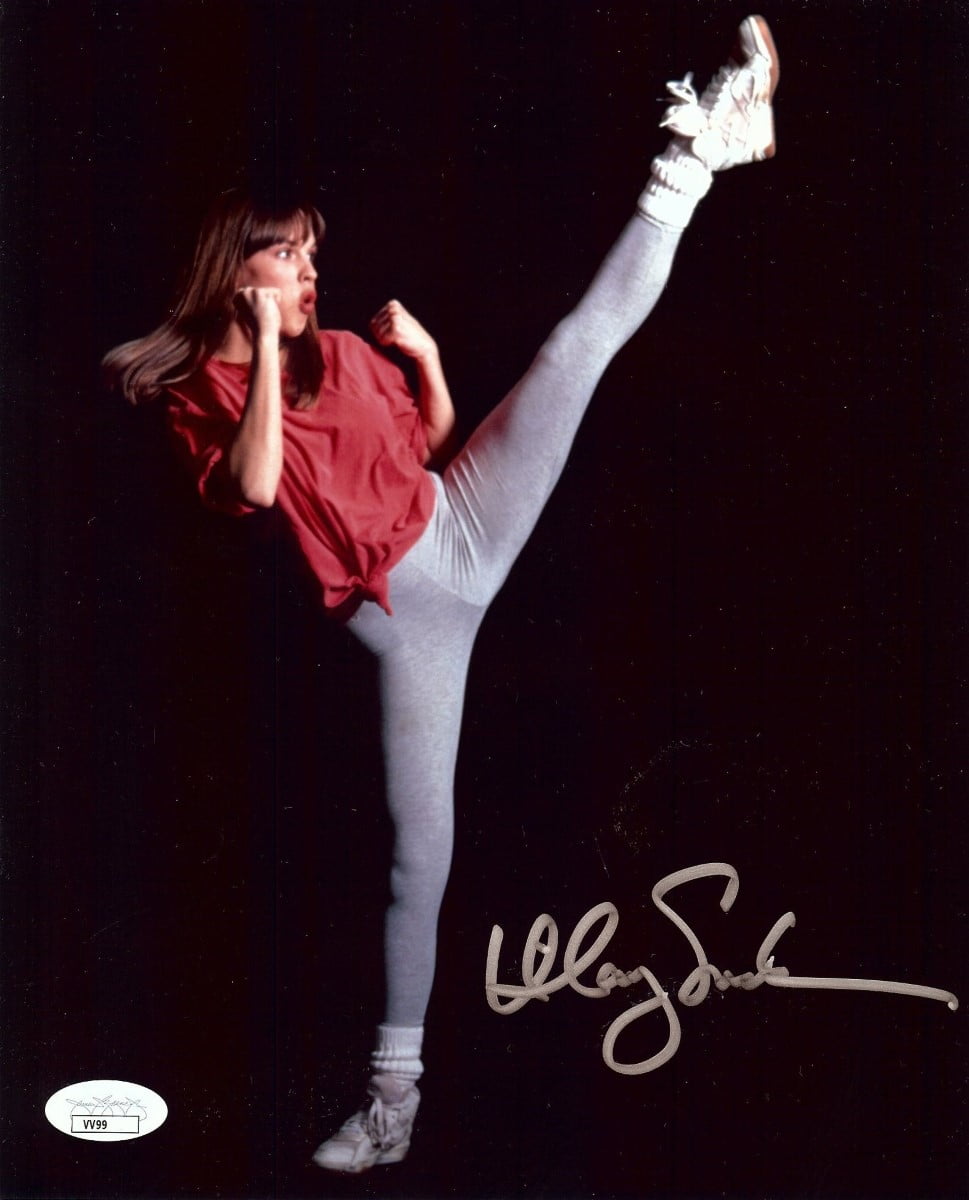 Hilary Swank Signed Autographed 8X10 Photo The Next Karate Kid Kicking ...