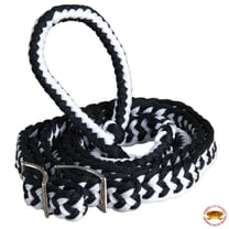 1" X 8Ft Hilason Braided Poly Barrel Horse Racing Reins Grip Knots ...