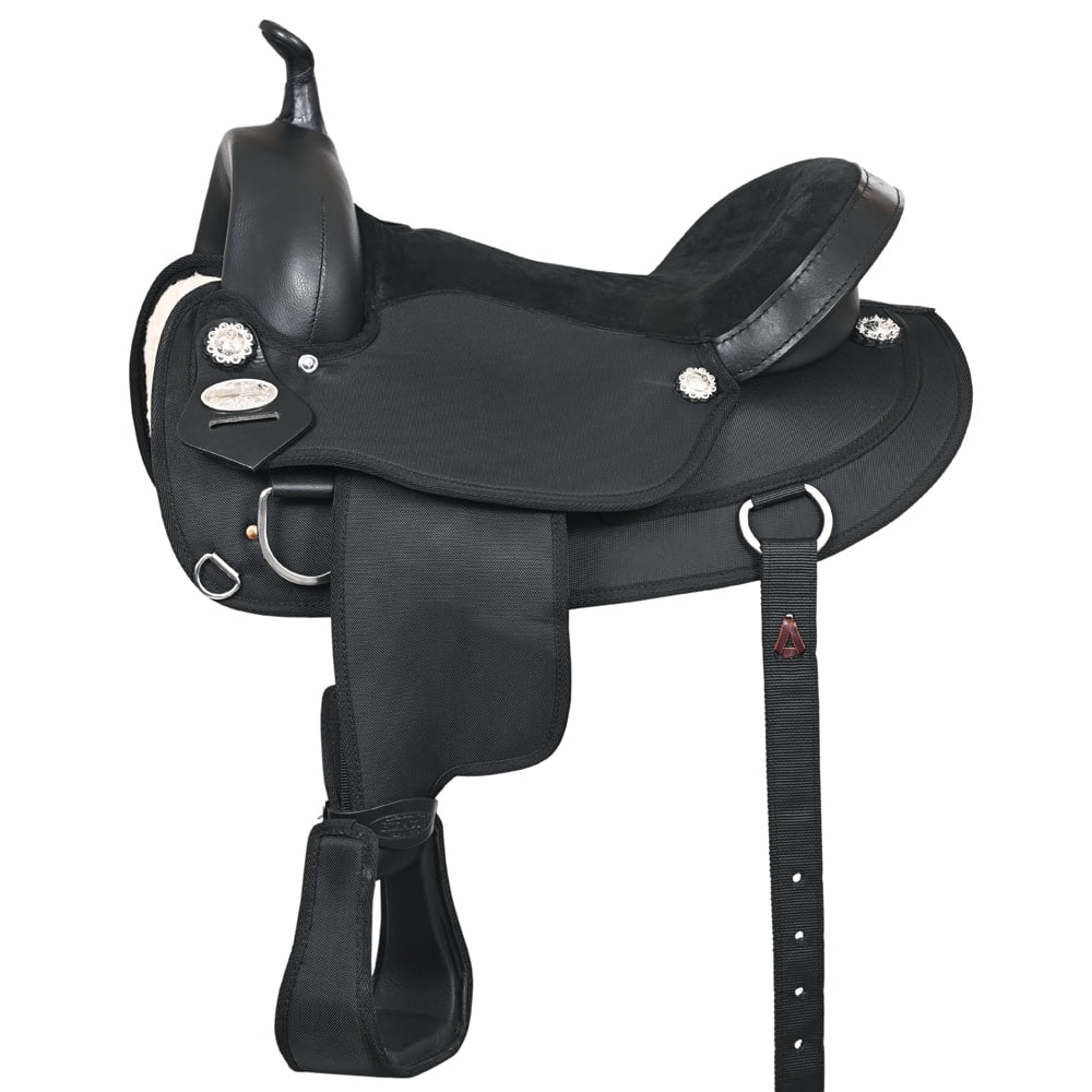 Hilason Flex Tree Western Horse Saddle Cordura Synthetic Trail ...