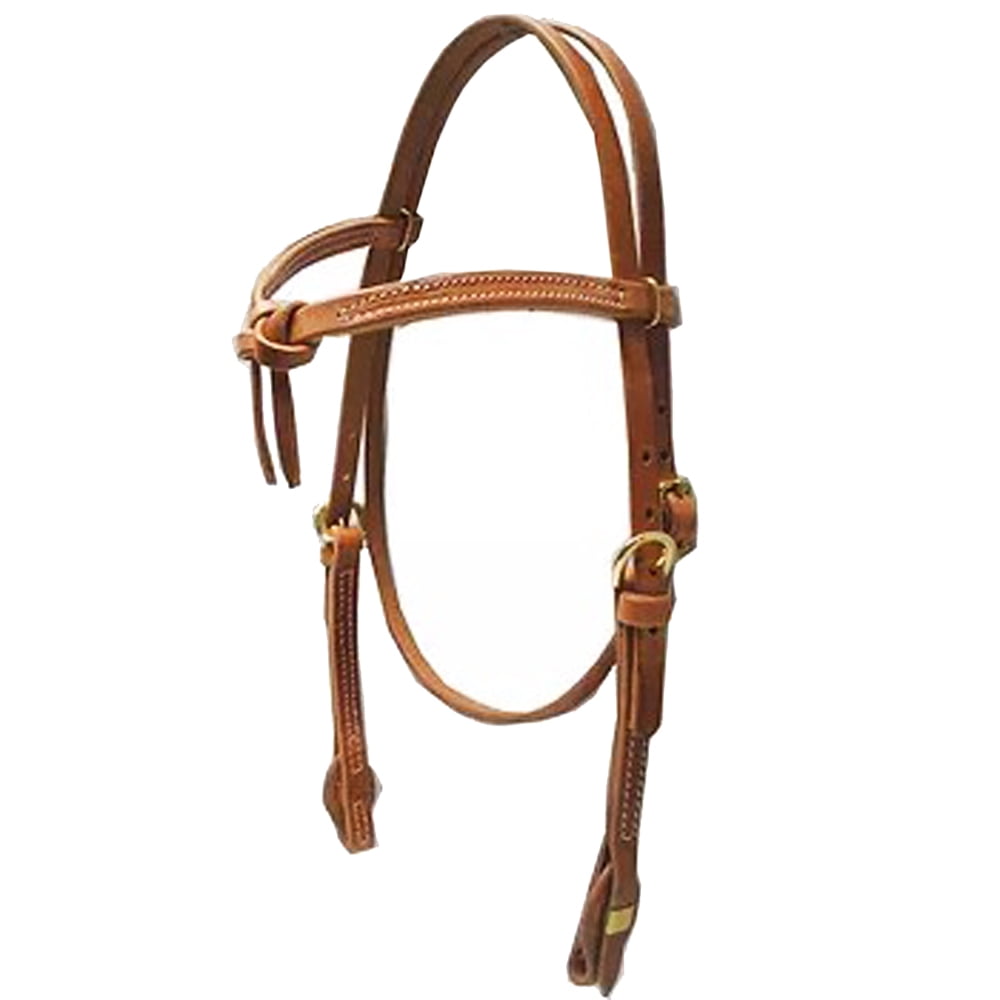Hilason Headstall Quick Change Cheeks Hermann Oak Harness - Walmart.com