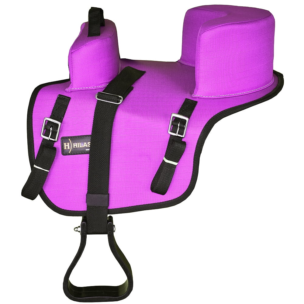 Hilason Horse Bareback Saddle Ride on Pad Anti Slip Base Pink - Walmart.com