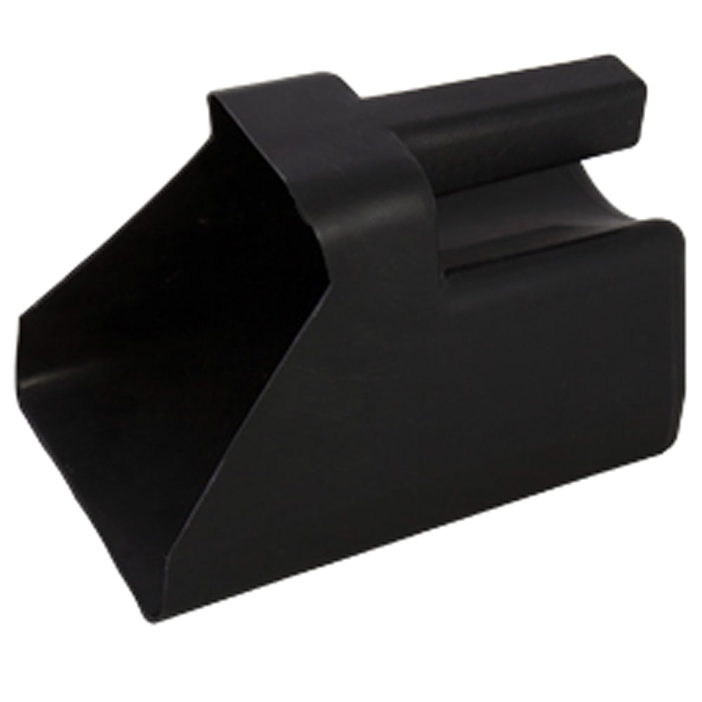Hilason Horse Feeding Scoop Plastic Feeder 3 Quart Black - Walmart.com