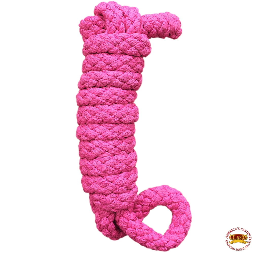Hilason Horse Riding Poly Lead Rope Pink 1/4" X 8 Ft. - Walmart.com