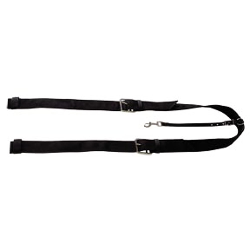 Hilason New Western Tack Black Poly Flank Cinch Girth W/ Billets Horse ...