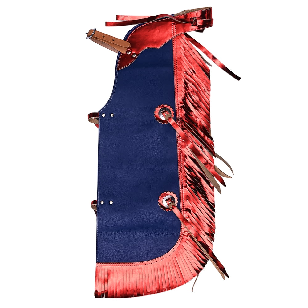 Hilason Pro Rodeo Bull Riding Chaps Leatther Kids Junior Youth ...