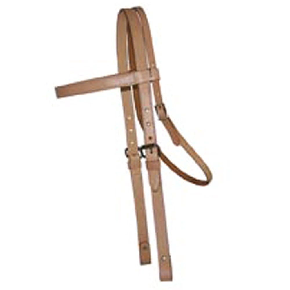 Hilason Western Draft Horse 1" Leather Headstall W/ Ss Roller Buckle ...
