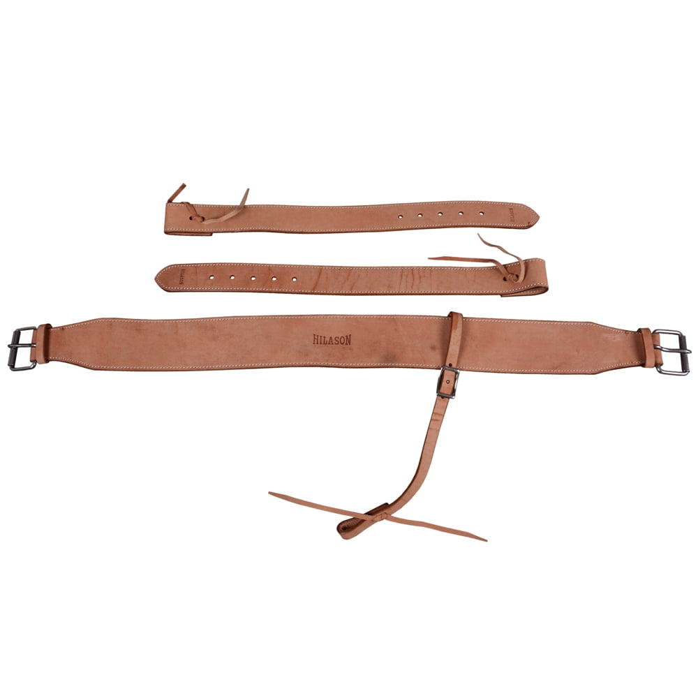 Hilason Western Flank Cinch With Connector Stainless Steel Fitting ...
