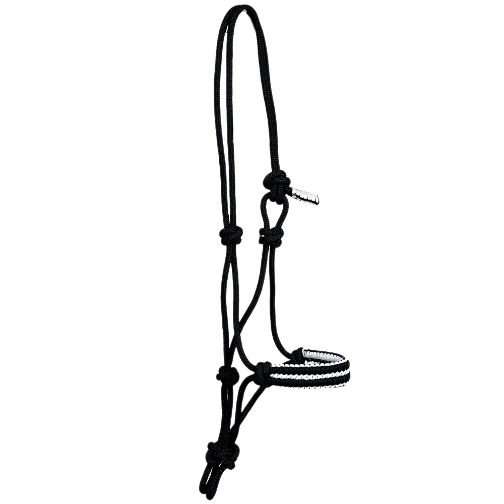 Hilason Western Horse Braided Poly Rope Tack Halter - Walmart.com