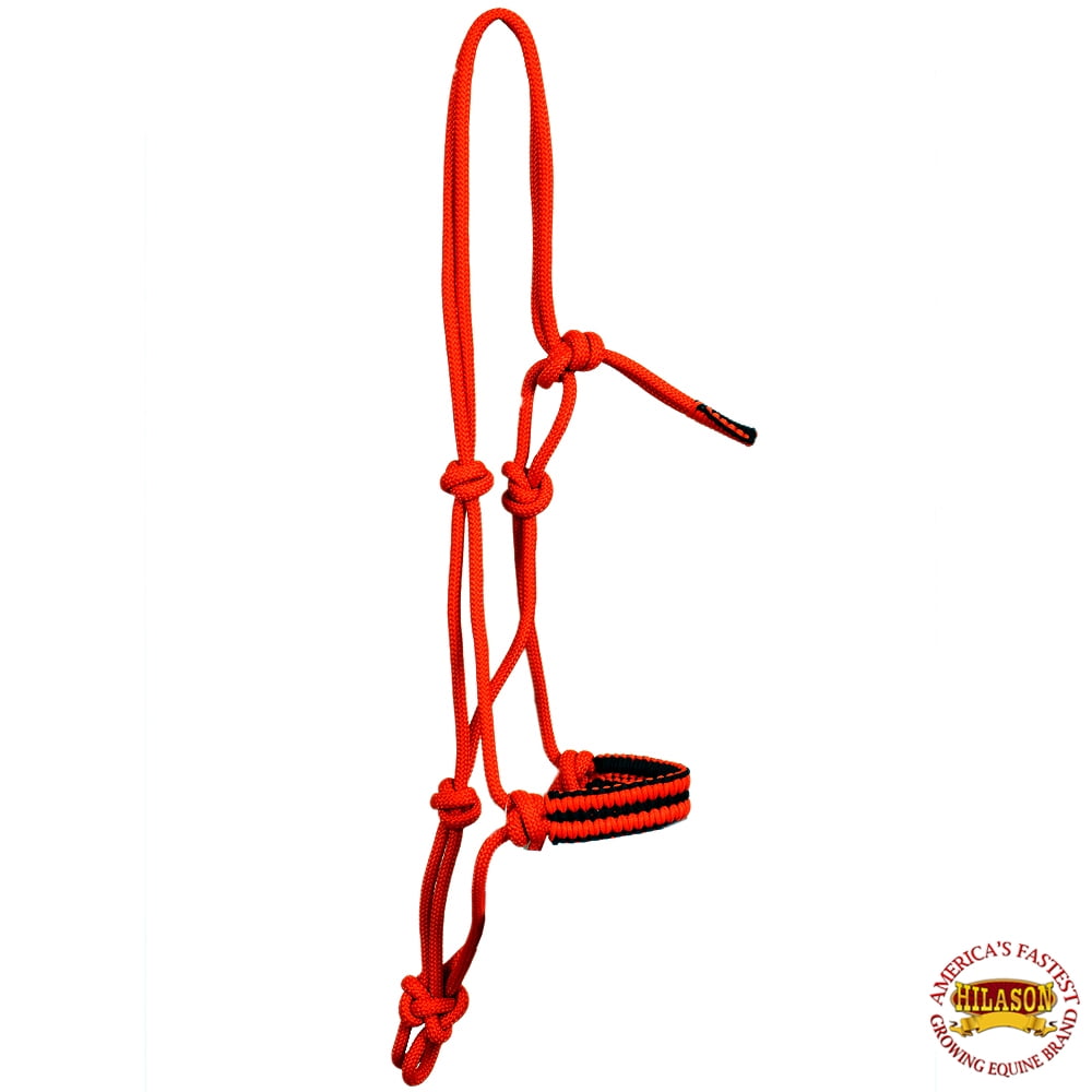Hilason Western Horse Braided Poly Rope Tack Halter - Walmart.com