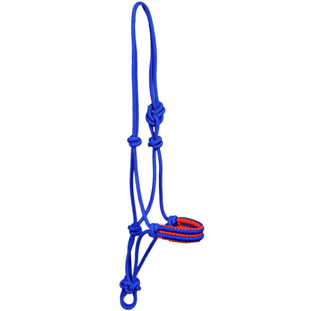 Hilason Western Horse Braided Poly Rope Tack Halter - Walmart.com