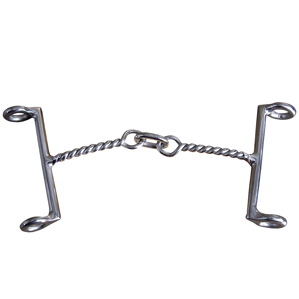 Hilason Western Horse Mouth Stainless Steel Draw Gag Bit - Walmart.com