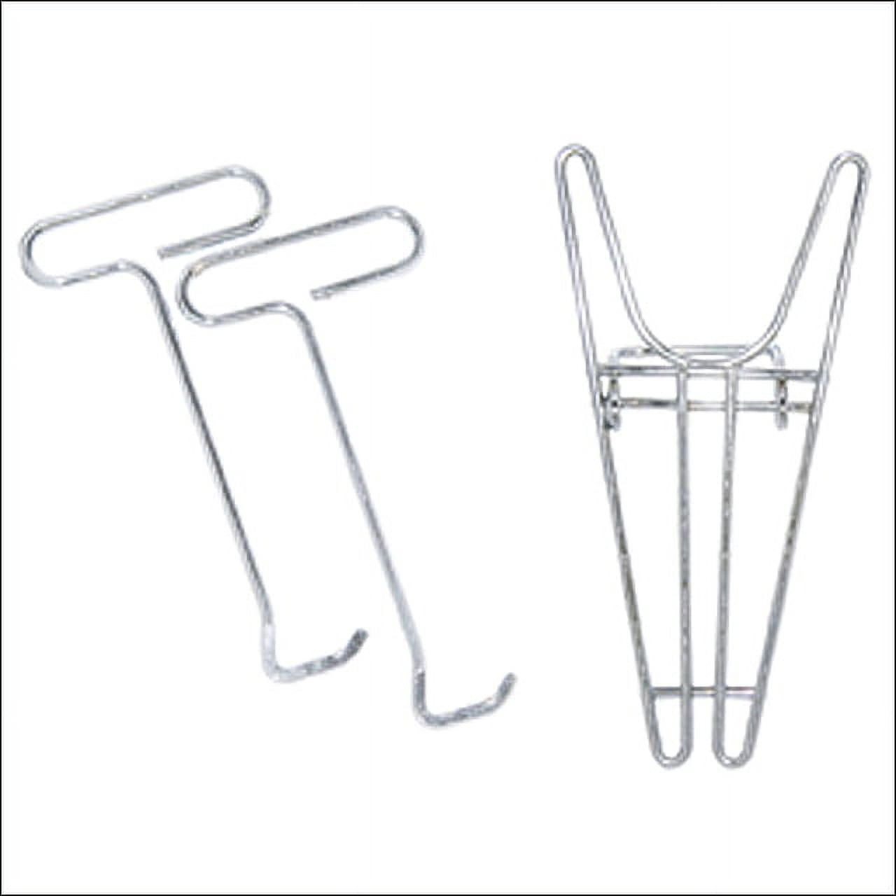 Hilason Western Horse Riding Boot Hooks And Jack Nickel Plated ...