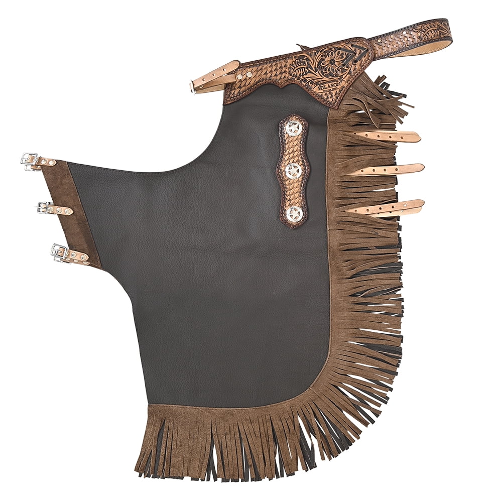 Hilason Western Medium Bull Riding Chinks Chaps Adult Pro Rodeo Bronc ...