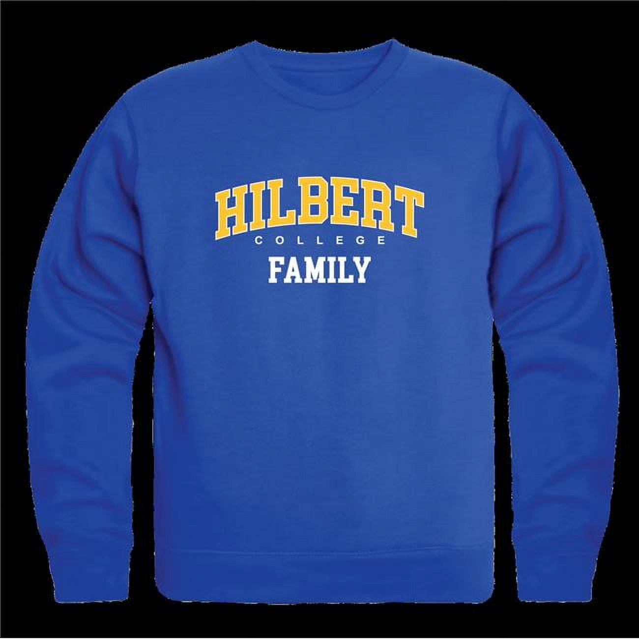 Hilbert College Hawks Family Crewneck Sweatshirt, Royal - Small ...