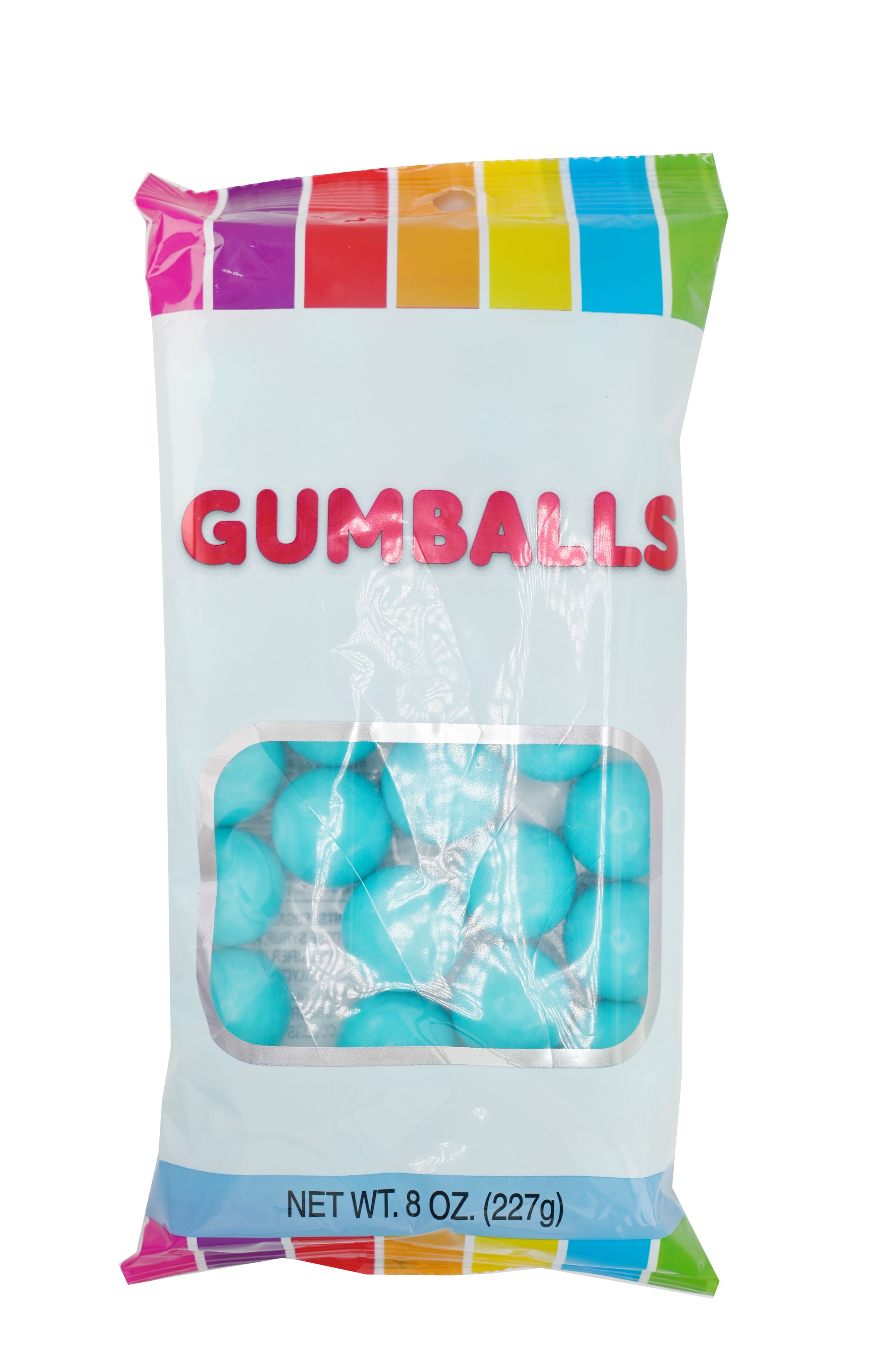 Hilco Blue Raspberry Gumballs, 8 oz Regular Size, Chewing Gum - Walmart.com