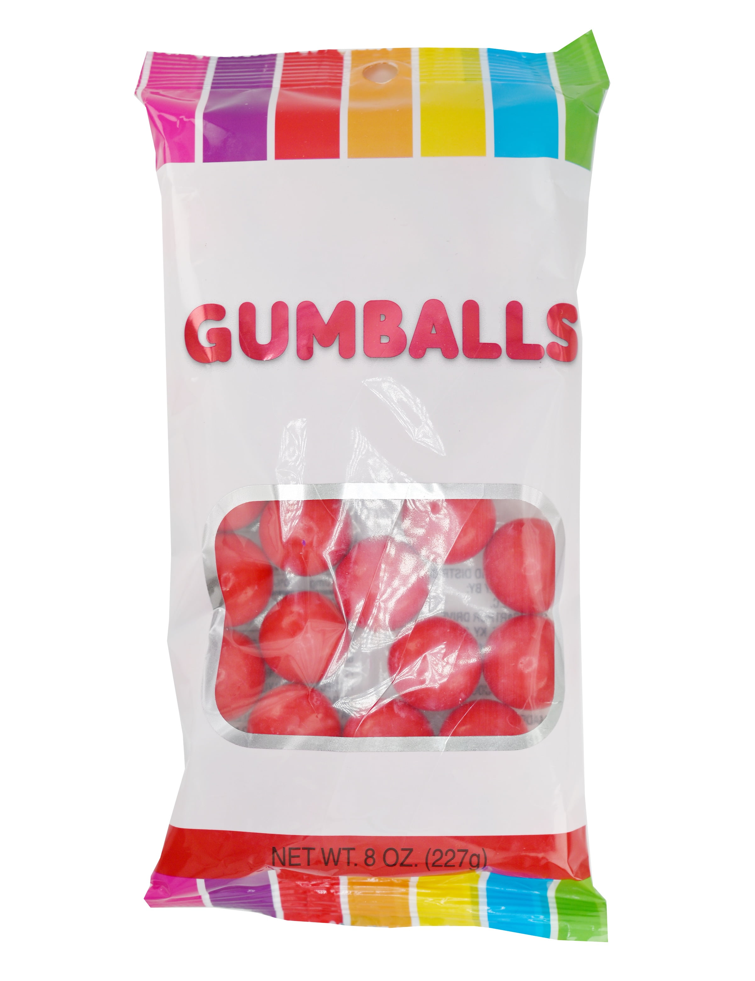 Hilco Cherry Chewy Gumballs, 8 oz Regular Size, Chewing Gum - Walmart.com