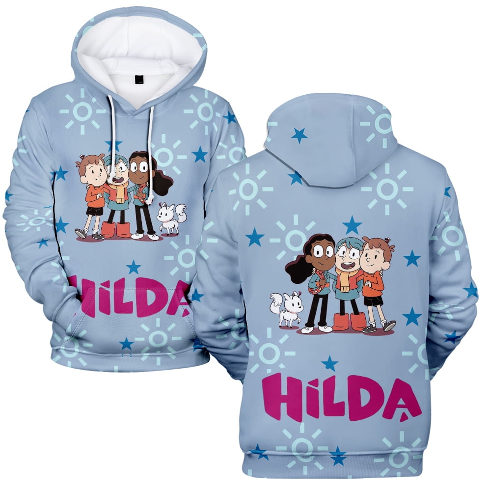 Hilda 3D Merch Harajuku hoodie Women/Men Hoodie Sweatshirt - Walmart.com