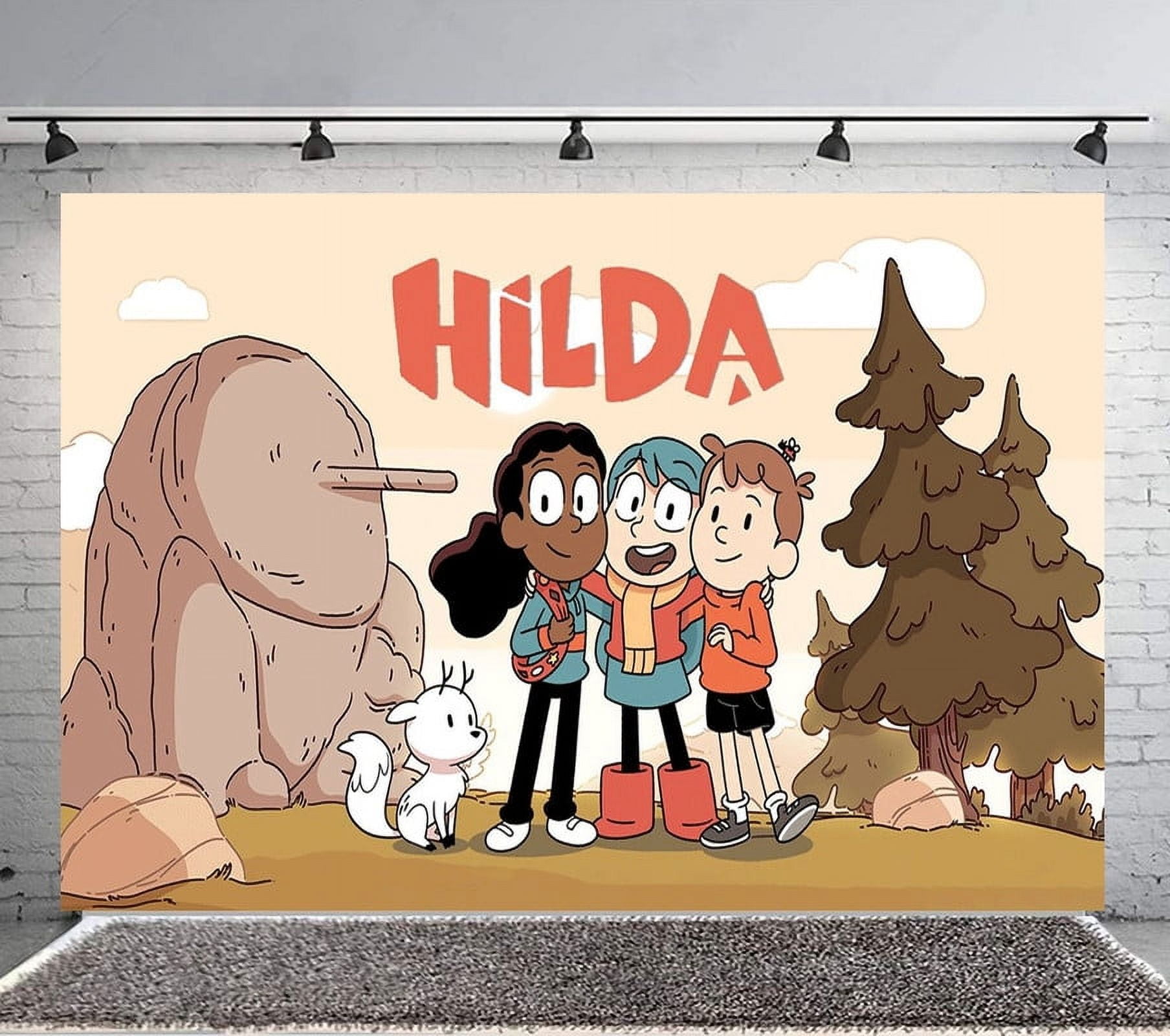 Hilda Backdrop Banner Party Supplies Poster Movie Theme Background for ...