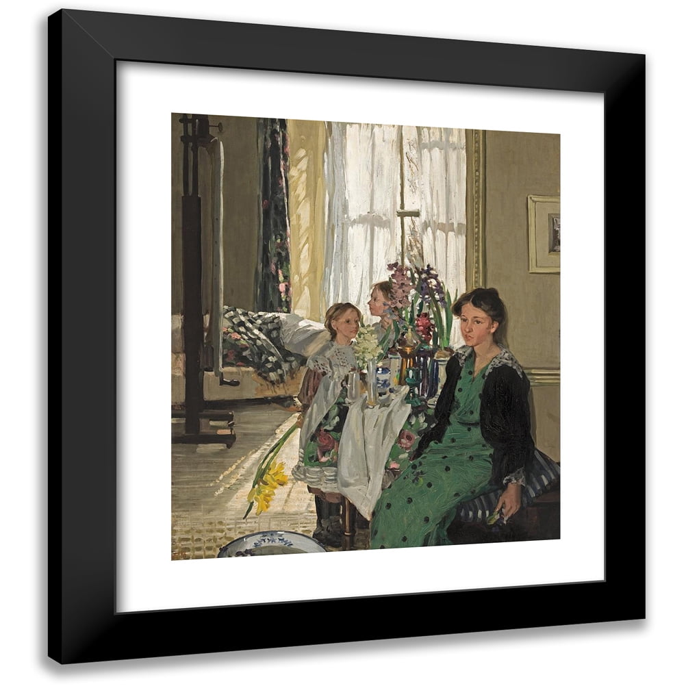 Hilda Fearon 12x14 Black Modern Framed Museum Art Print Titled - Studio ...