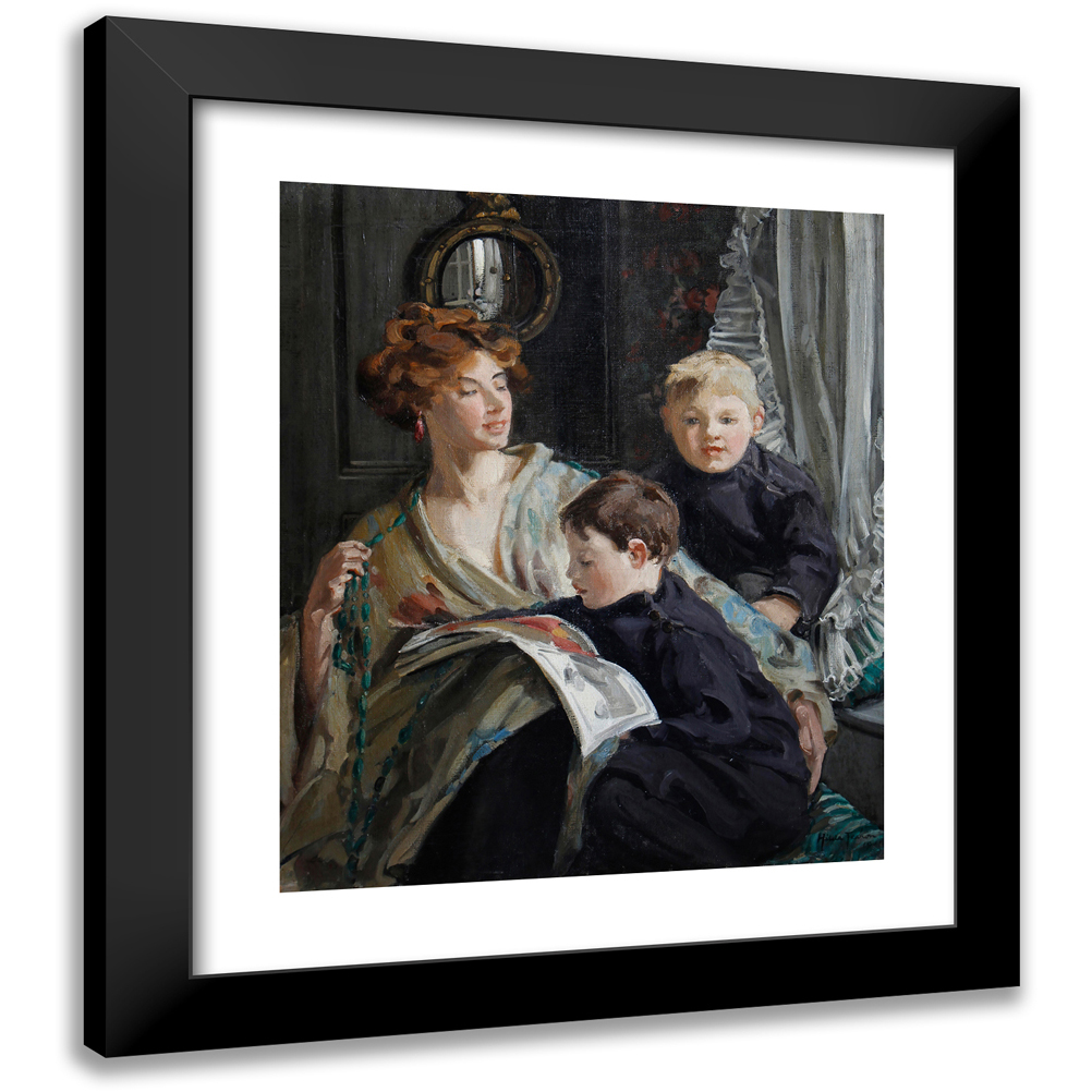 Hilda Fearon 20x23 Black Modern Framed Museum Art Print Titled - A ...