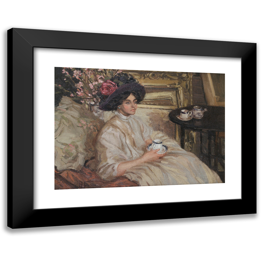Hilda Fearon 24x18 Black Modern Framed Museum Art Print Titled ...