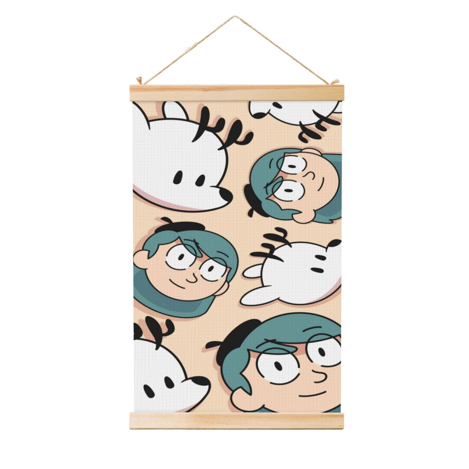 Hilda Poster Aesthetic Canvas Wooden Shaft Wall Art Hanging Hanger ...