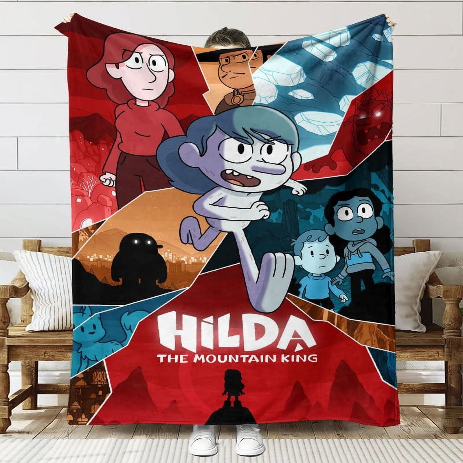 Hilda Throw Blanket Gifts for Fans Lover Girls Boys Women Present ...
