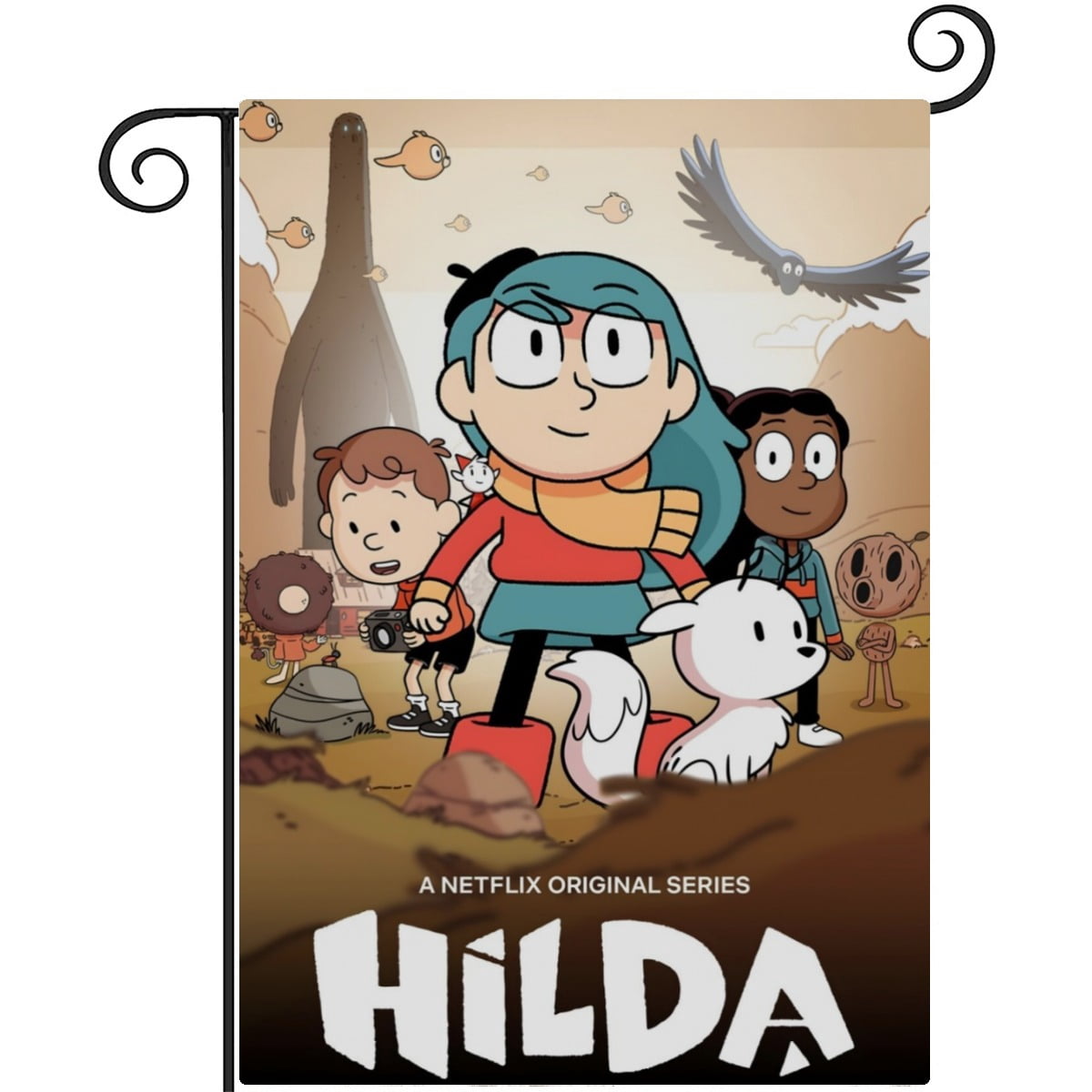 Hilda-themed Garden Flag. Perfect gift for fans, friends, and family ...