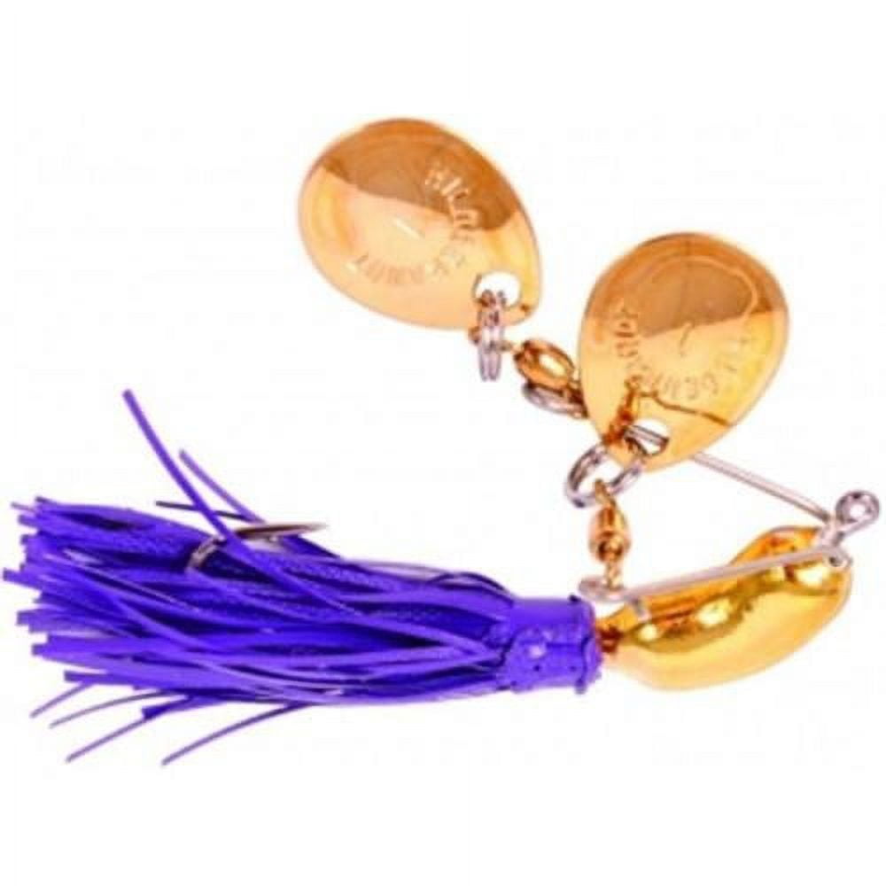 Hildebrandt 102G-PUR Nugget Spinnerbait 1 1/2" 1/4 oz 2/0 - Walmart.com