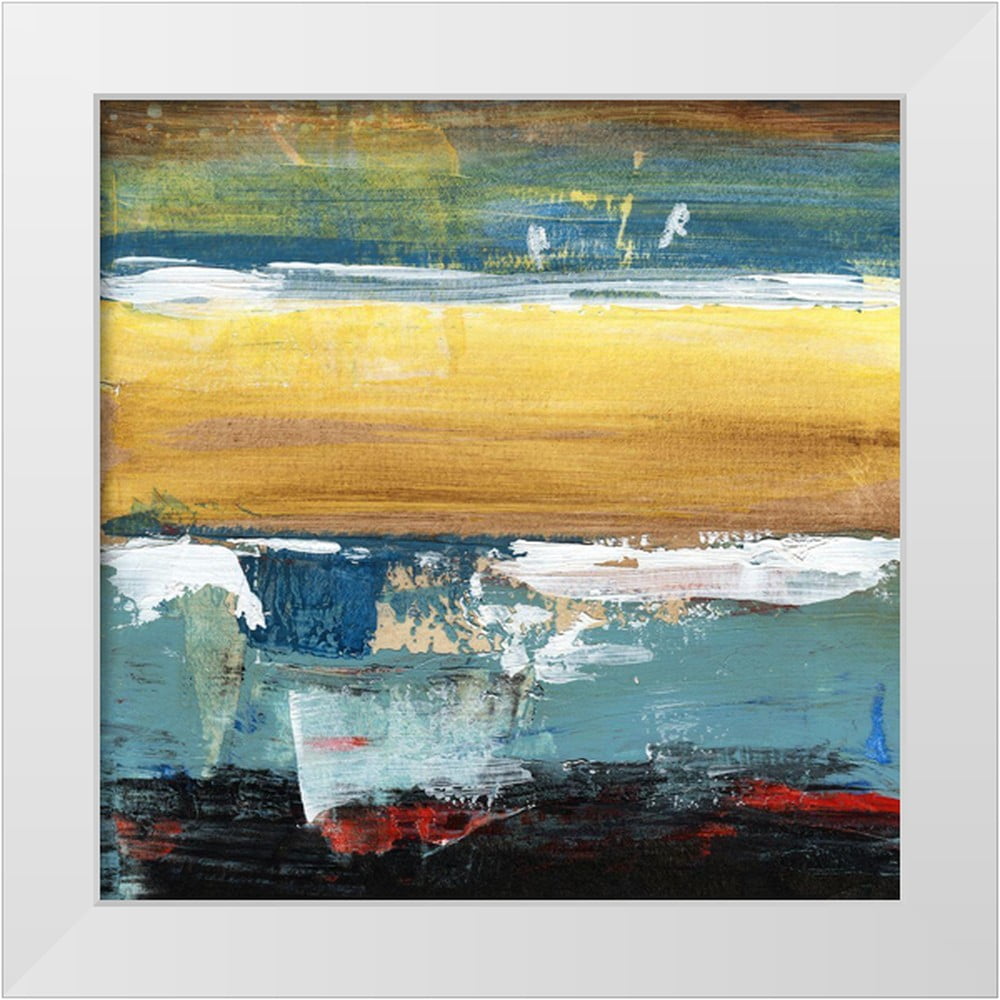 Hile, Scott 12x12 White Modern Wood Framed Museum Art Print Titled ...