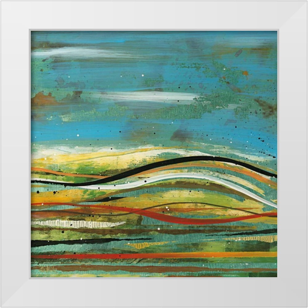 Hile, Scott 12x12 White Modern Wood Framed Museum Art Print Titled ...