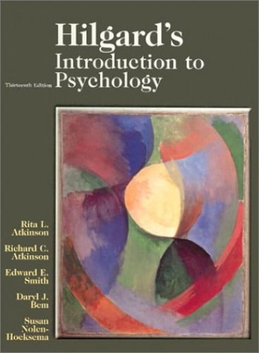Pre-Owned Hilgard's Introduction to Psychology (Hardcover) 015508044X ...