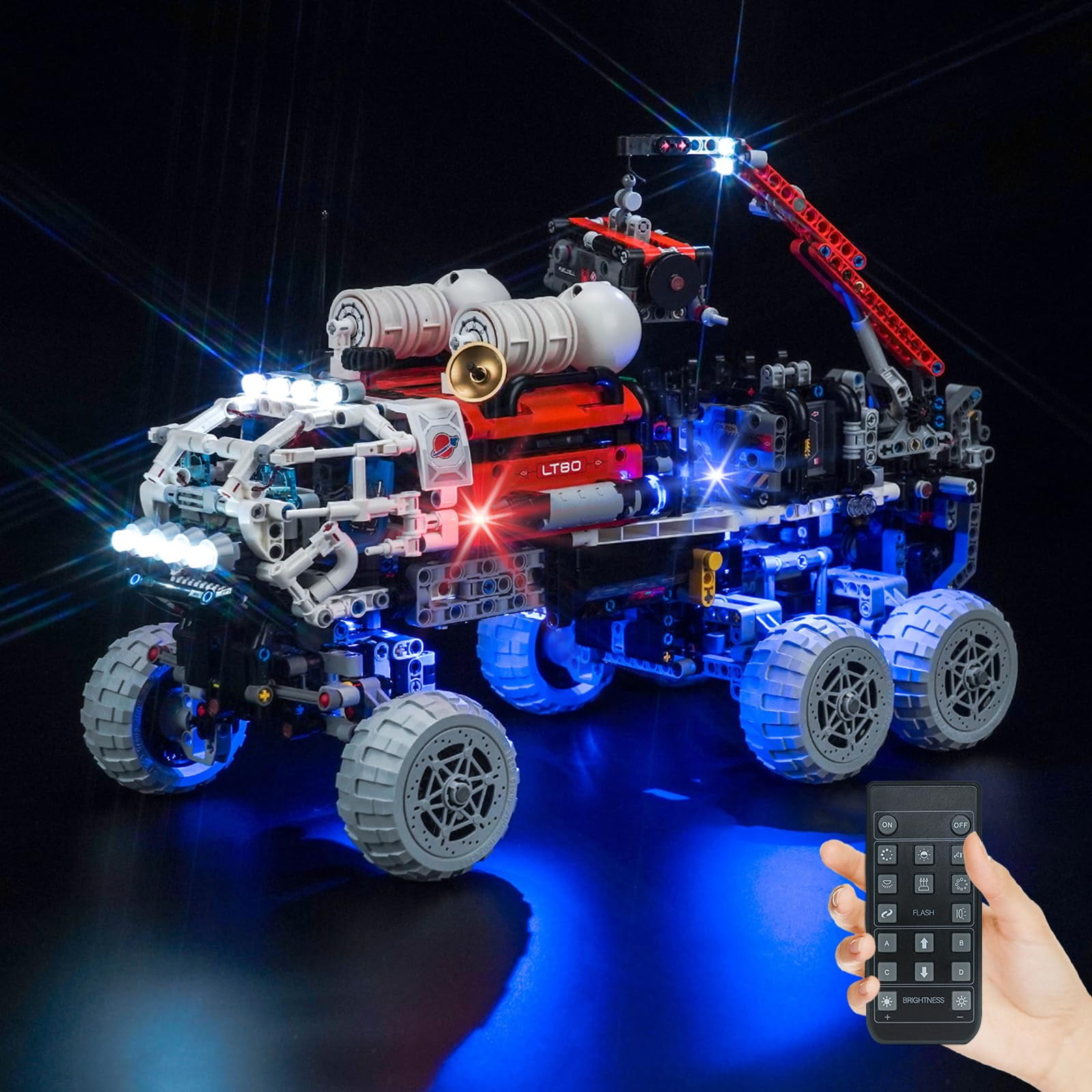Hilighting Upgraded Led Light Kit for Lego Mars Crew Exploration Rover ...