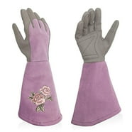Gardening Weeding Working Gloves, Leather Garden Glove for Women and ...