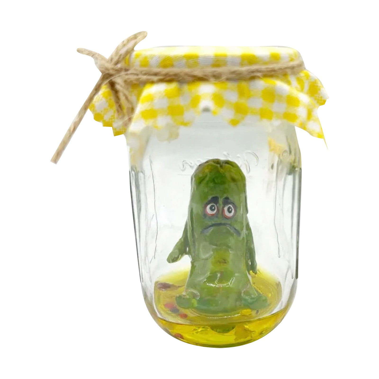 Hilingoto Angry Pickle Ornaments Clearance! Desktop Dress Up, in A Jar ...