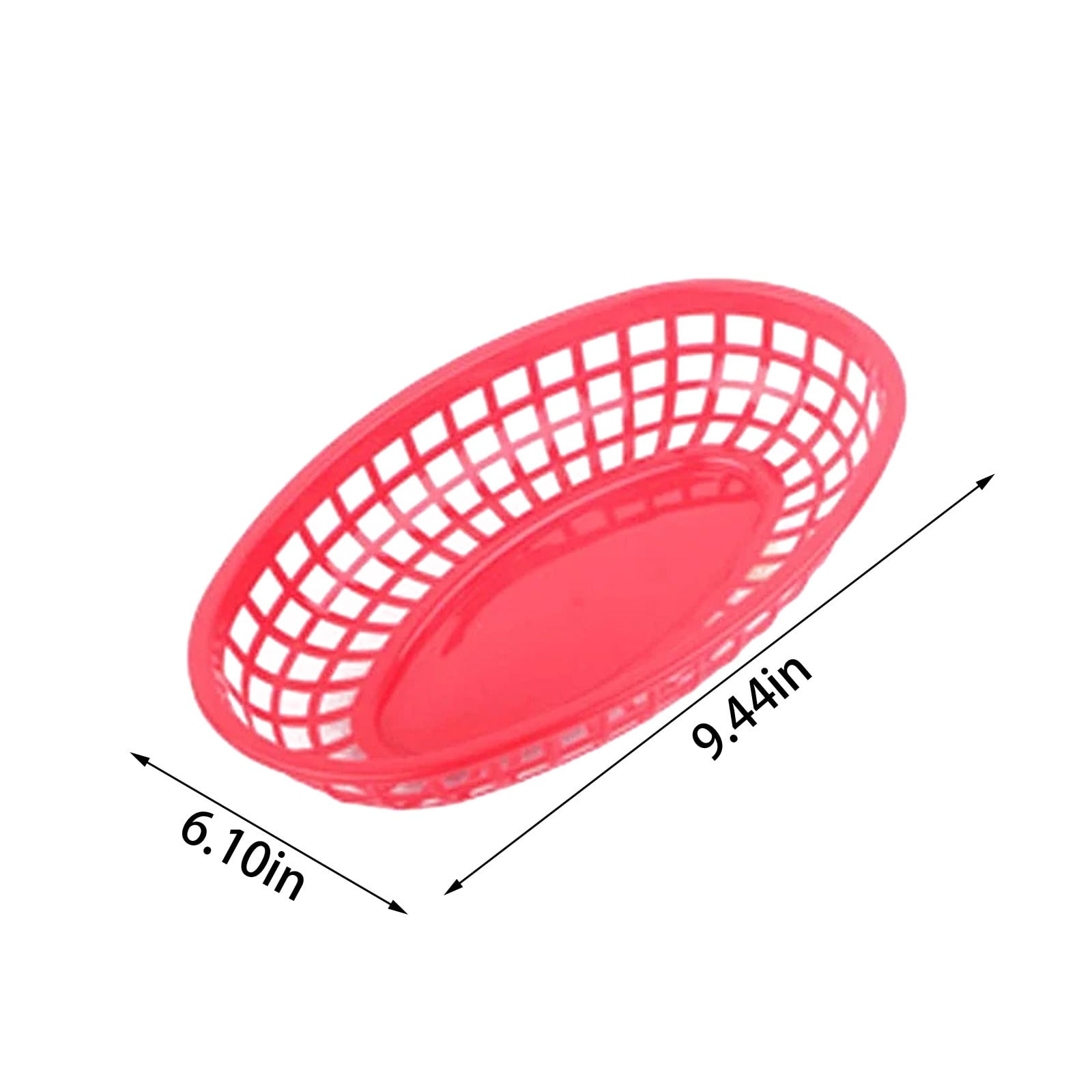 Hilingoto Clearance Bread Baskets Fast Food Serving Baskets Fry Tray ...