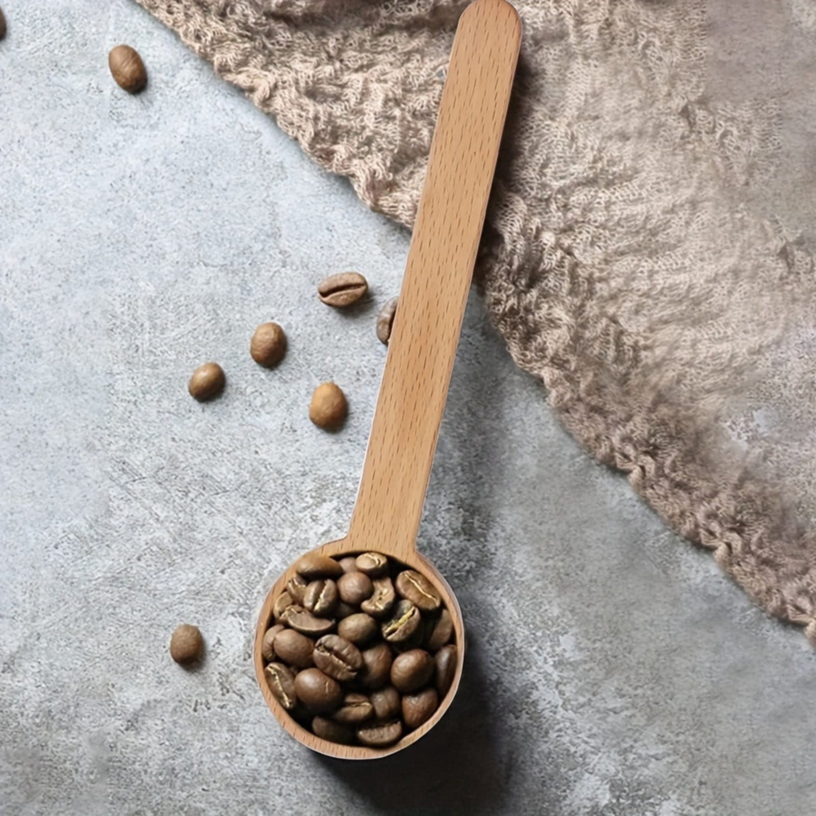 Hilingoto Clearance Coffee Bean Spoon B, Black Walnut Coffee Spoon ...