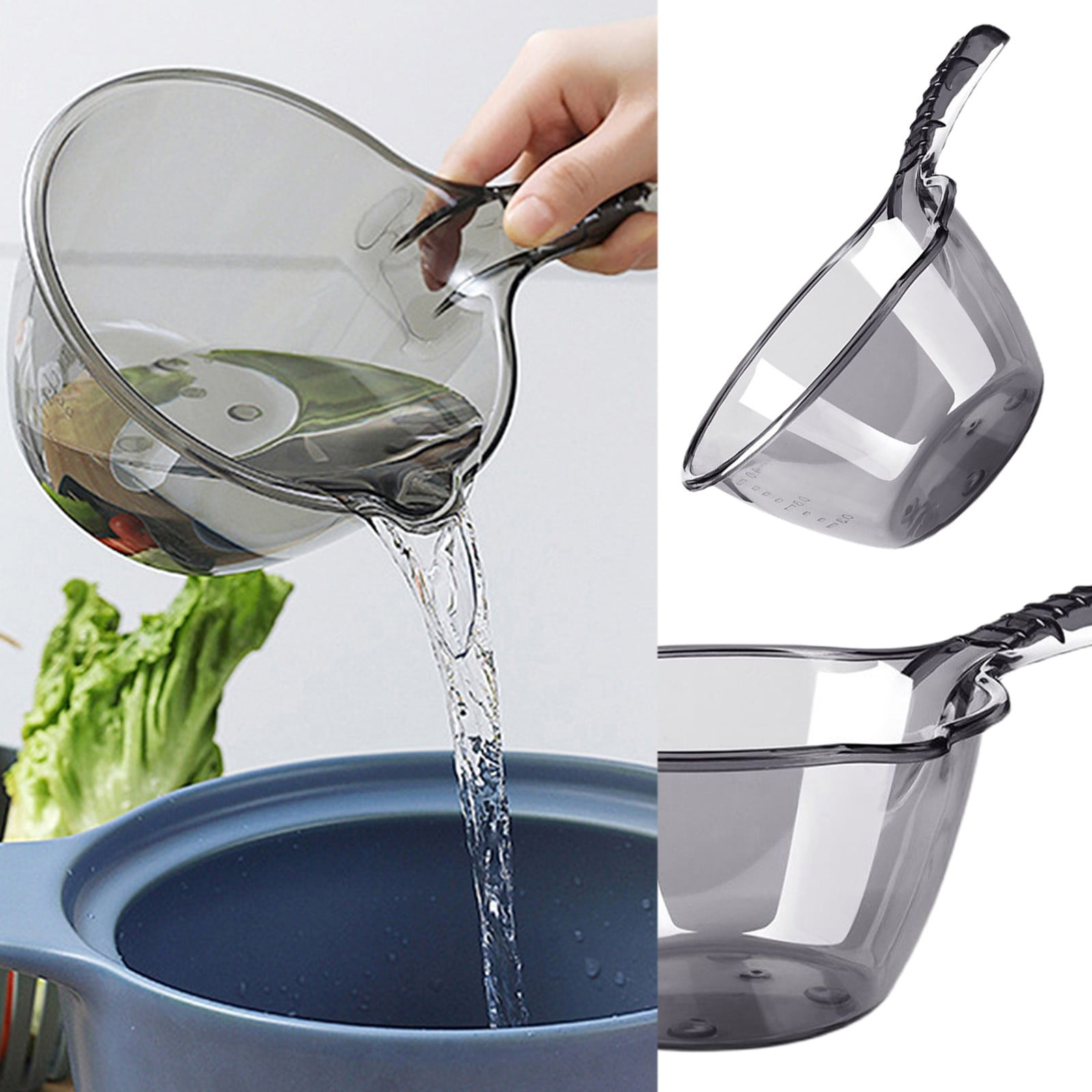 Hilingoto Clearance Household Kitchen Thicken Plastic Water Spoon ...