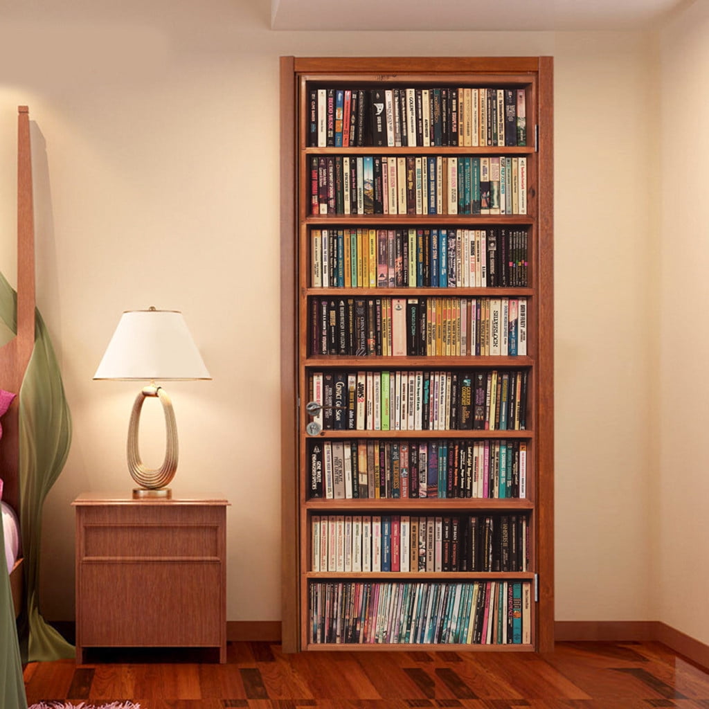 Hilingoto Clearance! Retro Bookshelf Bookcase Wine Cabinet Decorative ...